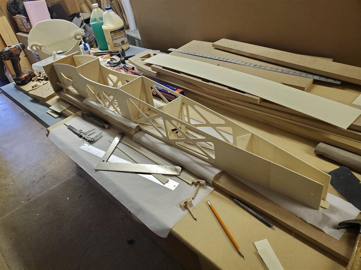 Fuselage Jig – Mostly Miata